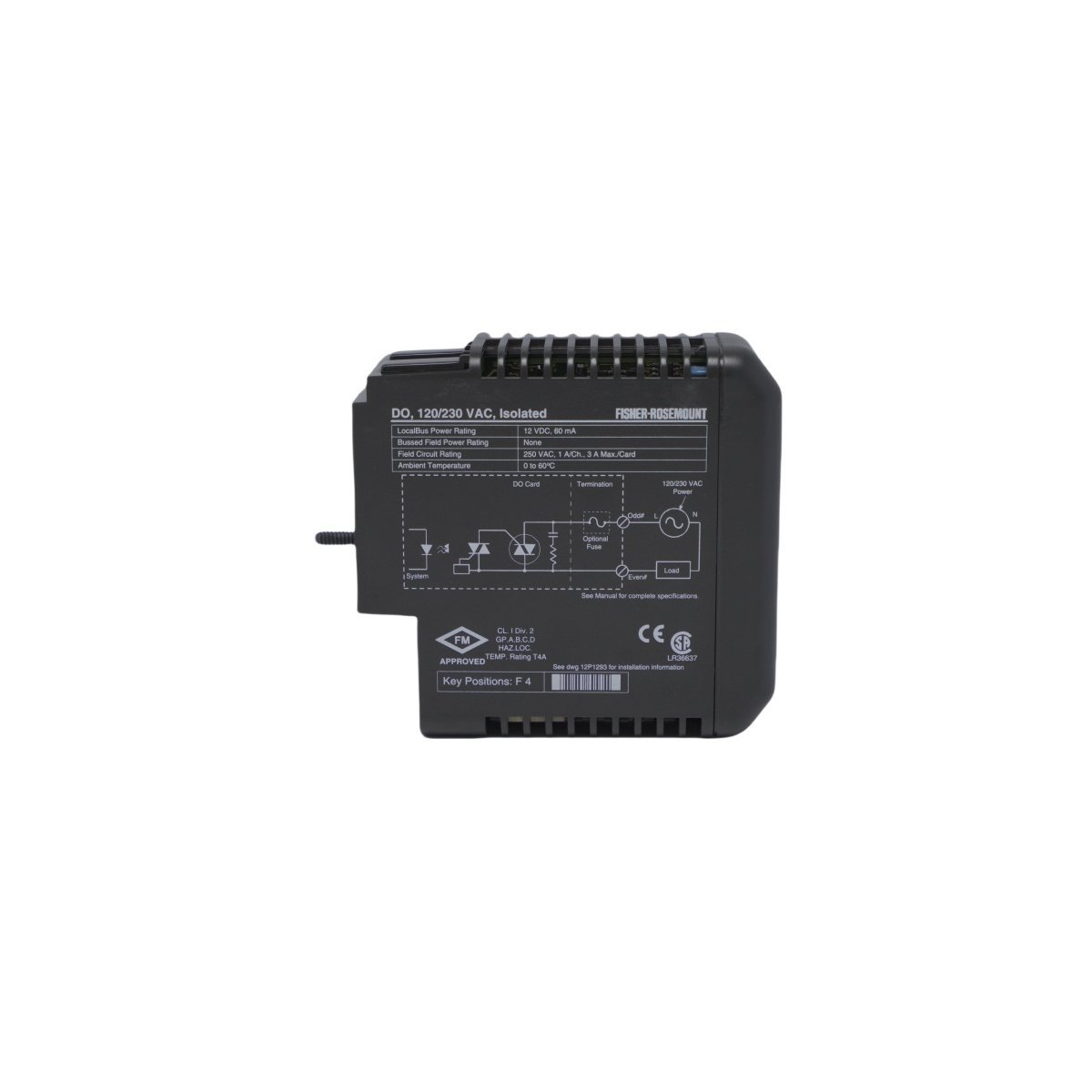 Emerson KJ3001X1-BH1 DeltaV SIS Isolated Card